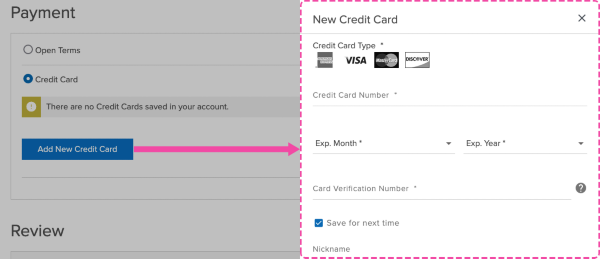 CardLink | Acme Refrigeration